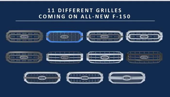 2021 F-150 Grilles (All 11 Unique Grills) Comparison | F150gen14 ...