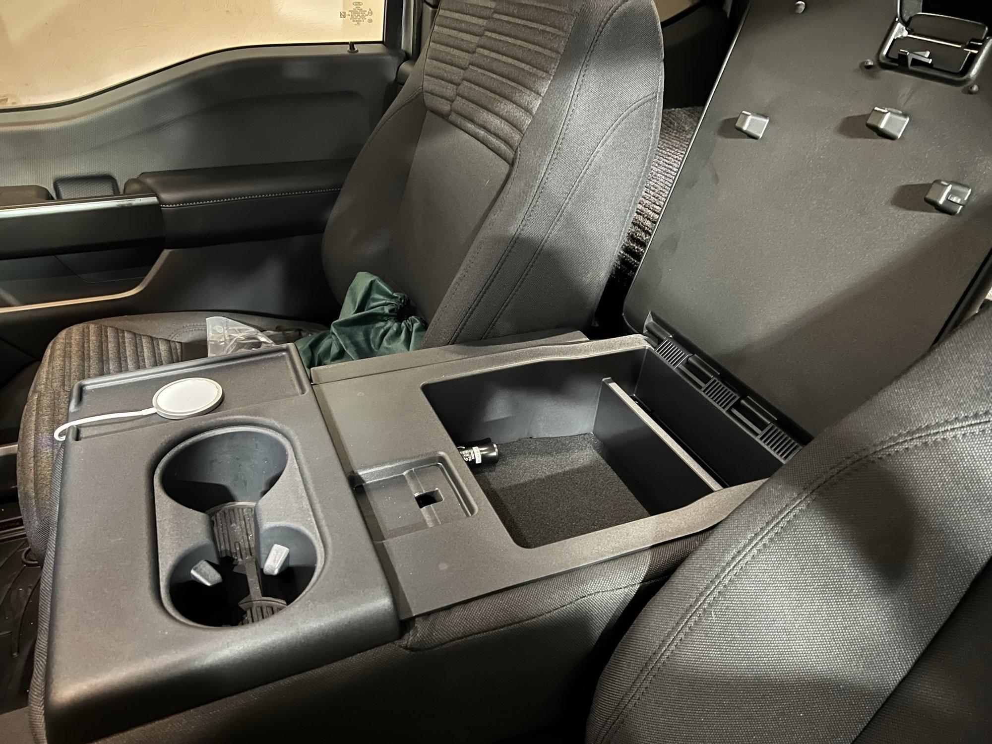 Adding console / armrest on XL STX Bench Seat | F150gen14 -- 2021+ Ford ...