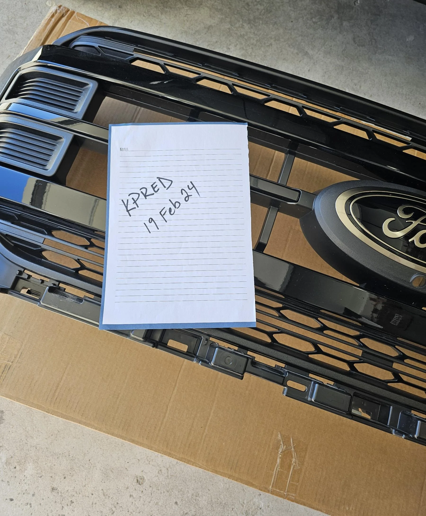 Georgia - OEM BLACK APPEARANCE PACKAGE GRILLE | F150gen14 -- 2021+ Ford ...