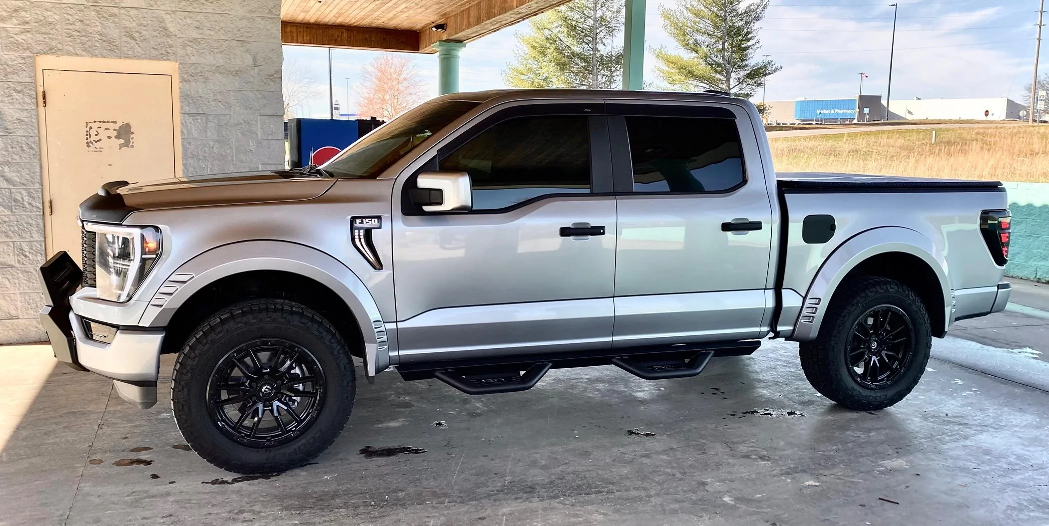 My 2021 F-150 XL Iconic Silver SuperCrew 2.7L EcoBoost build (added: 3 ...