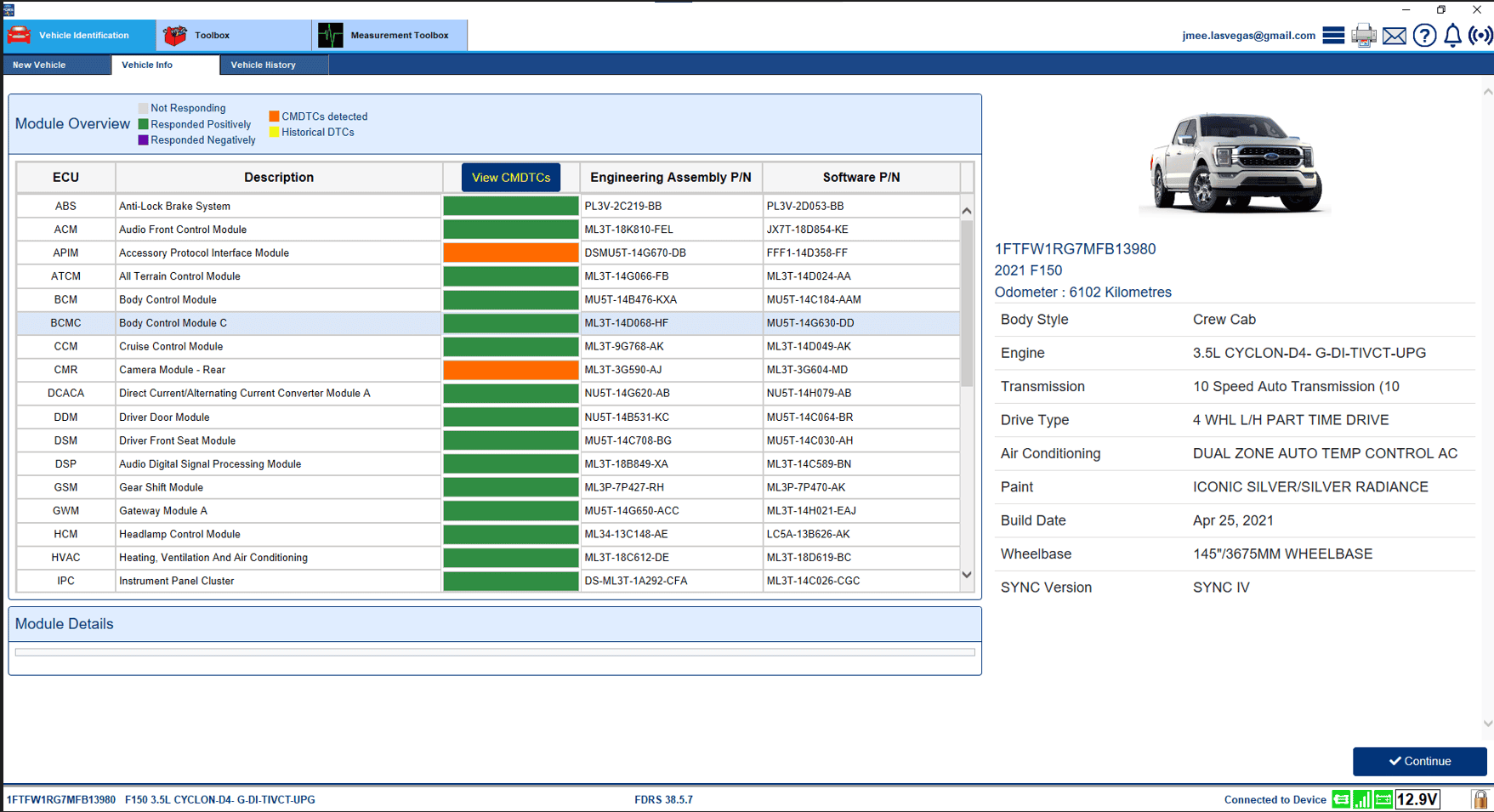 ECU module programming guide using FDRS | Page 838 | F150gen14 -- 2021 ...