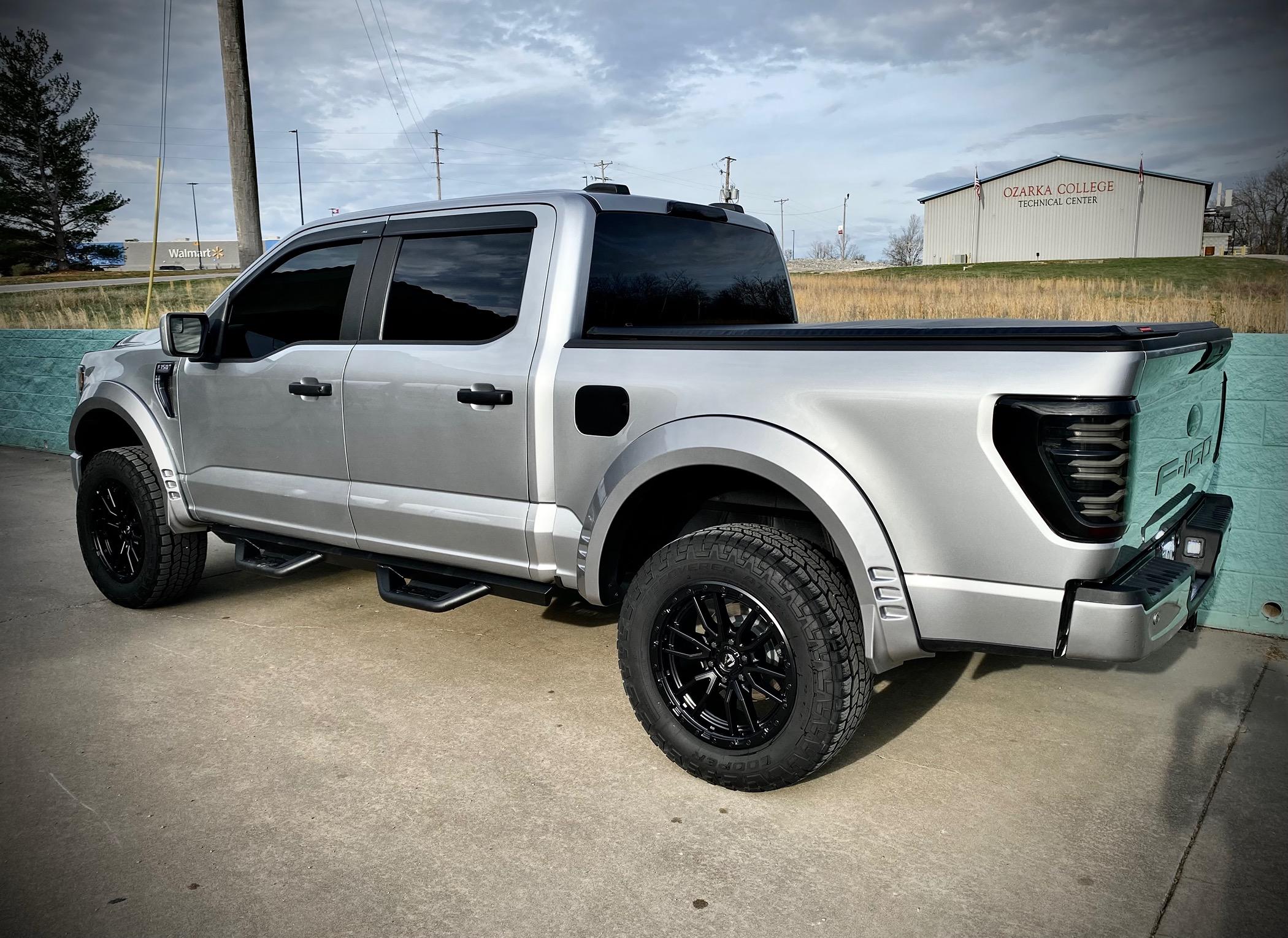 My 2021 F-150 XL Iconic Silver SuperCrew 2.7L EcoBoost build (added: 3 ...