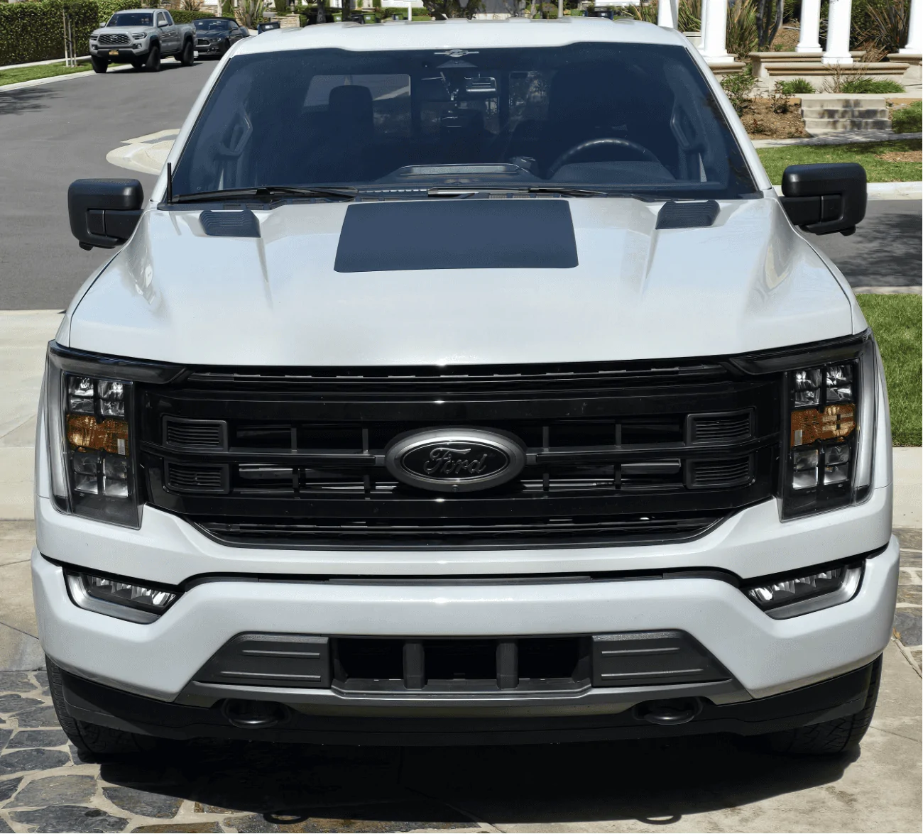 LensunSolar Hood Solar Panel F-150 Powerboost BAP/Tremor Hood ...