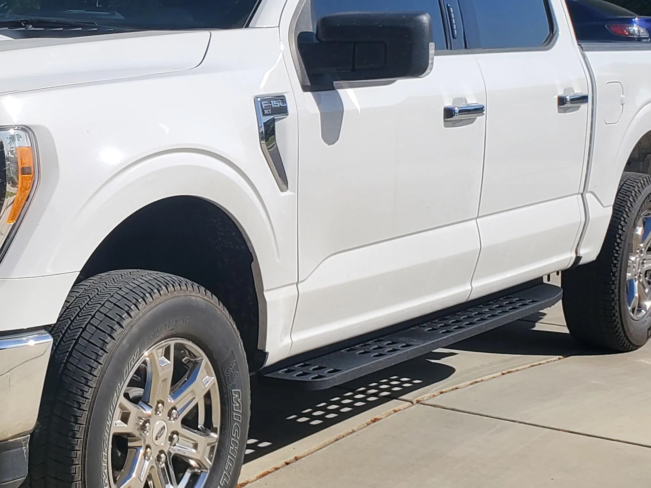 Raptor Style running boards installed | F150gen14 -- 2021+ Ford F-150 ...