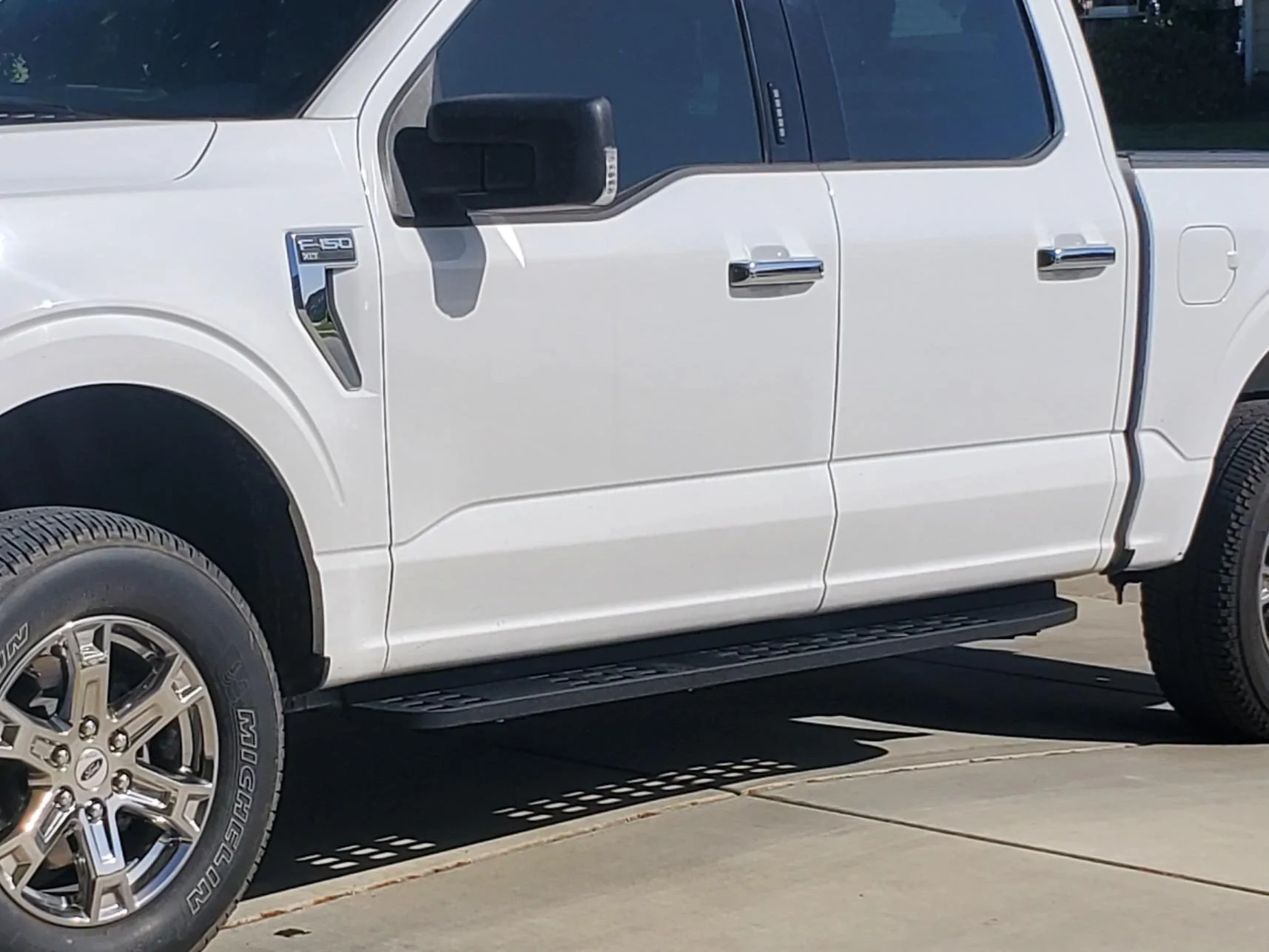 Raptor Style running boards installed | F150gen14 -- 2021+ Ford F-150 ...