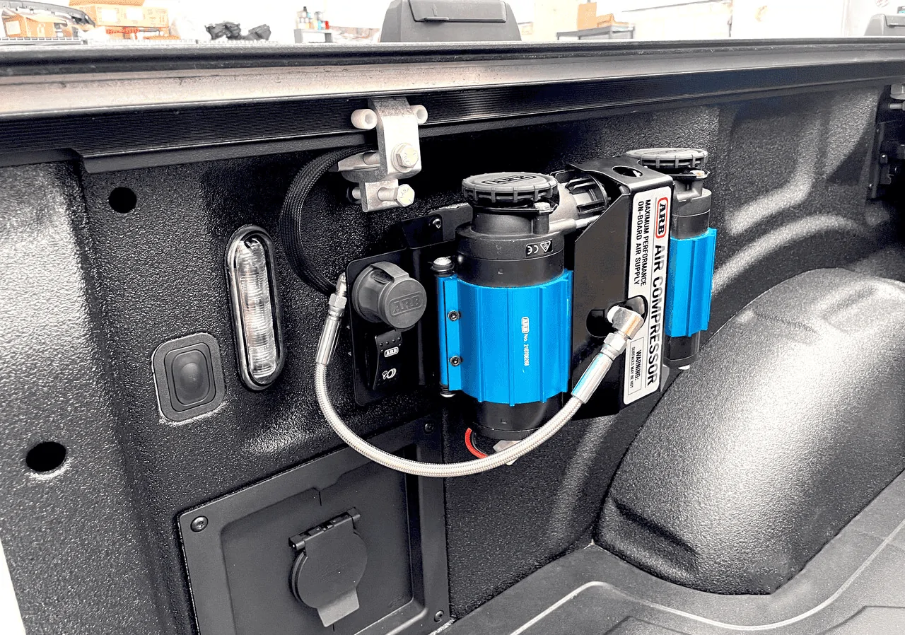 Onboard Air Compressor in Bed | F150gen14 -- 2021+ Ford F-150, Tremor ...