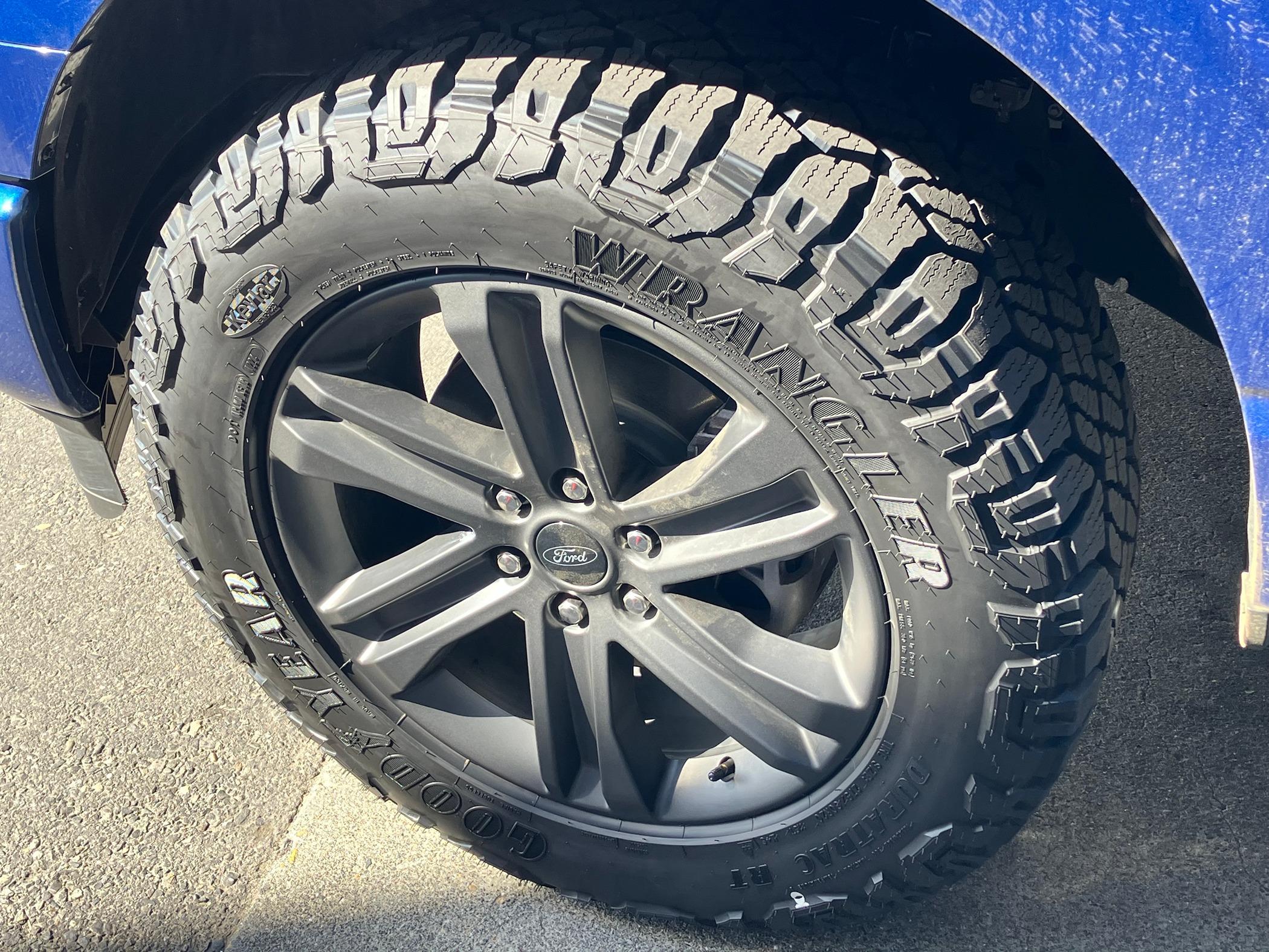 Goodyear Wrangler Duratrac RT installed | F150gen14 -- 2021+ Ford F-150 ...