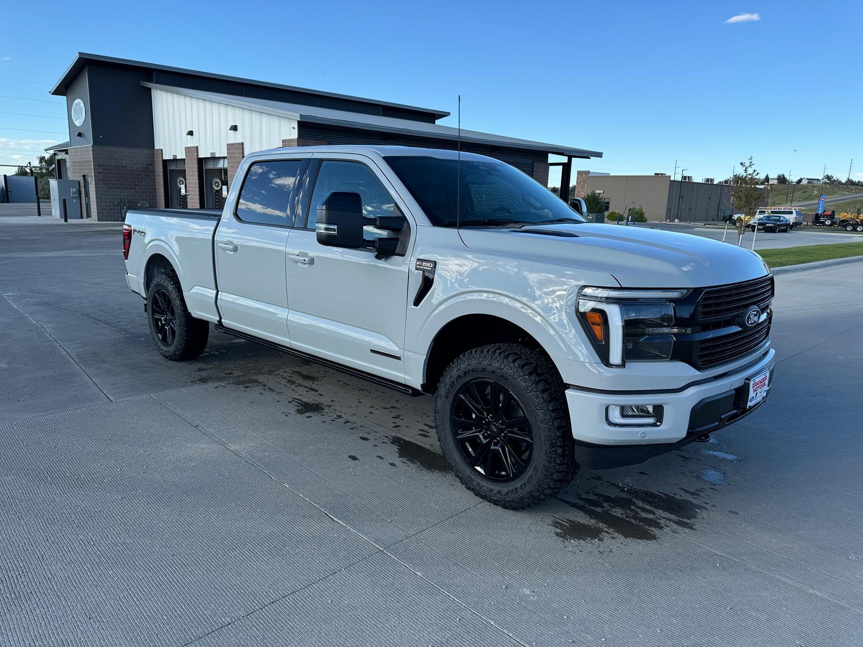 2024 F-150 Platinum Long Box - Avalanche Gray | F150gen14 -- 2021+ Ford ...