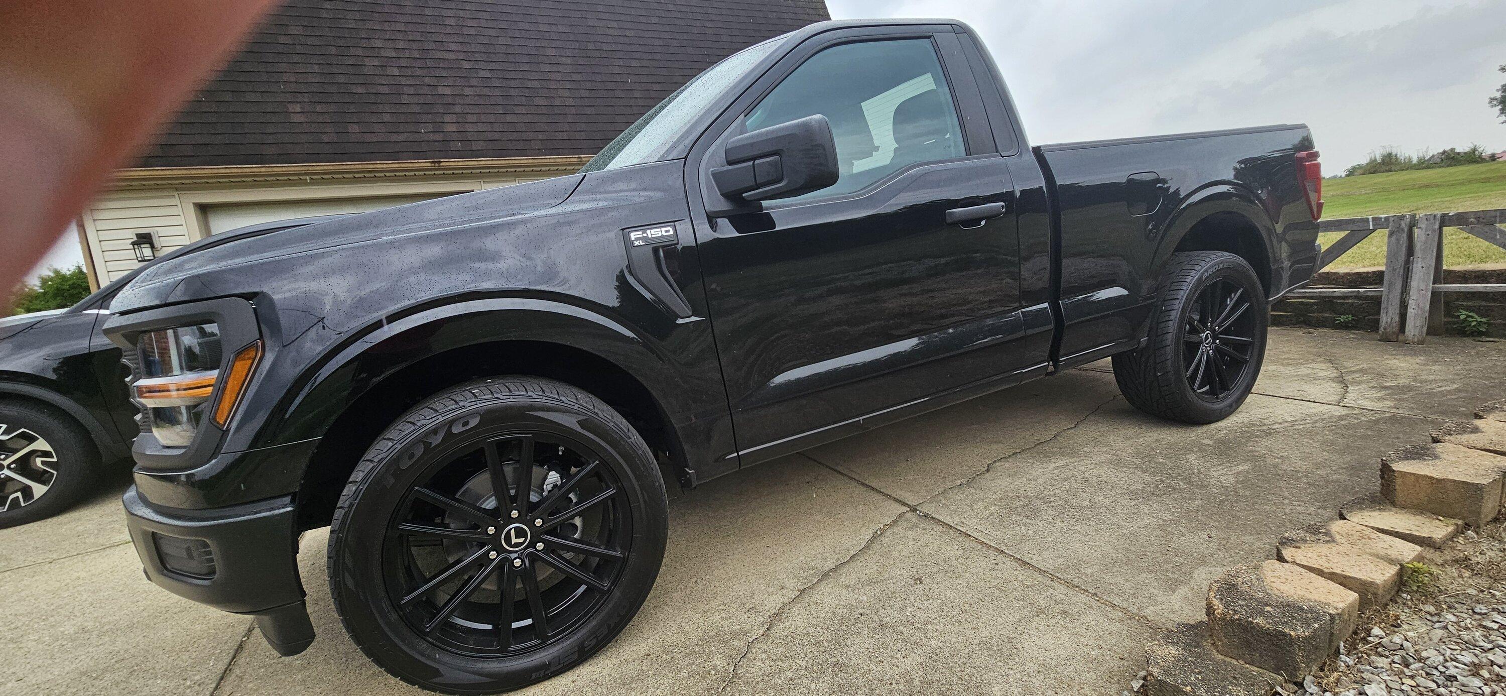Agate Black 2024 RCSB build | F150gen14 -- 2021+ Ford F-150, Tremor ...