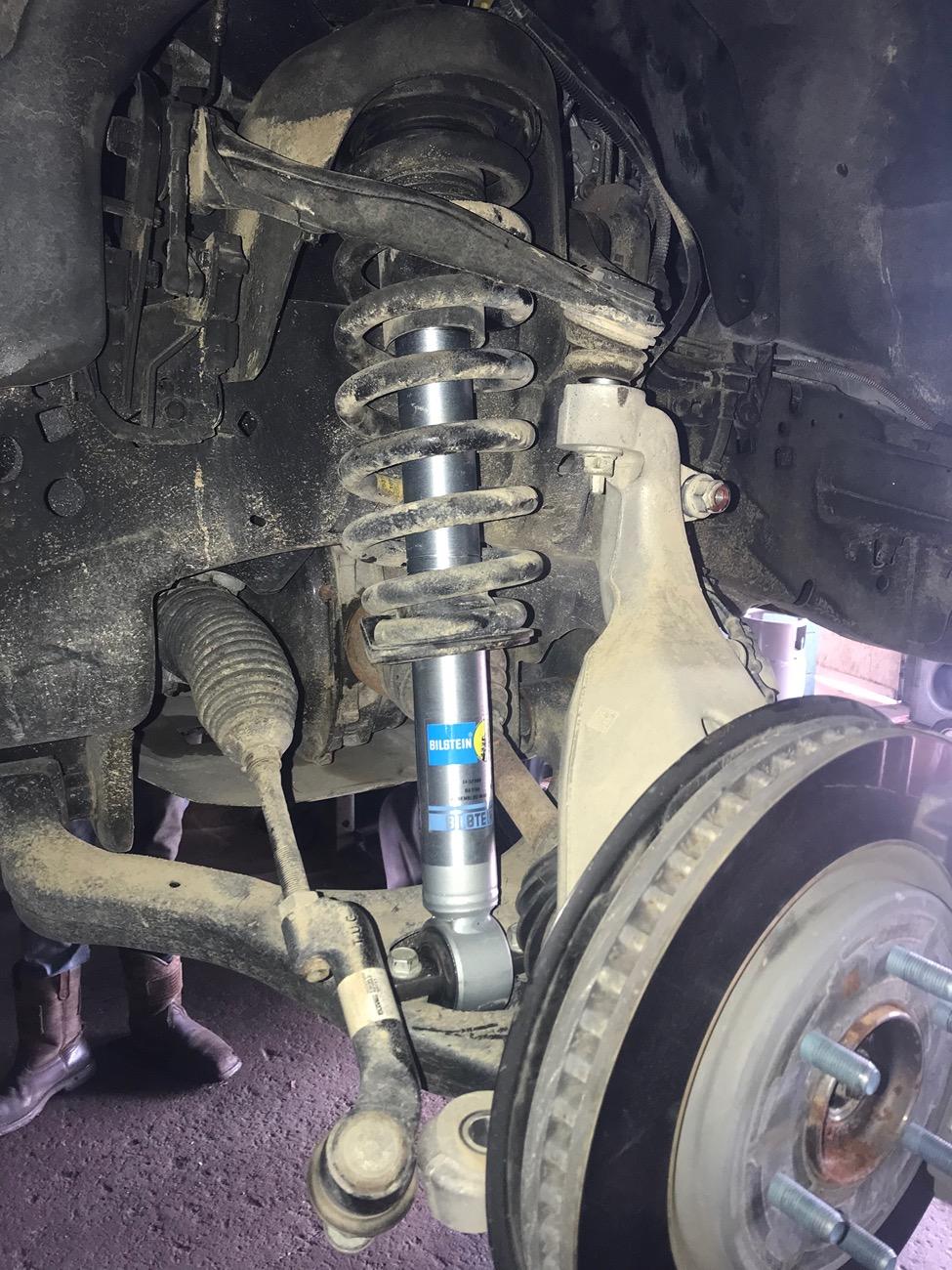 Ford Performance leveling kit (Bilstein) for F150 Tremor | F150gen14 ...