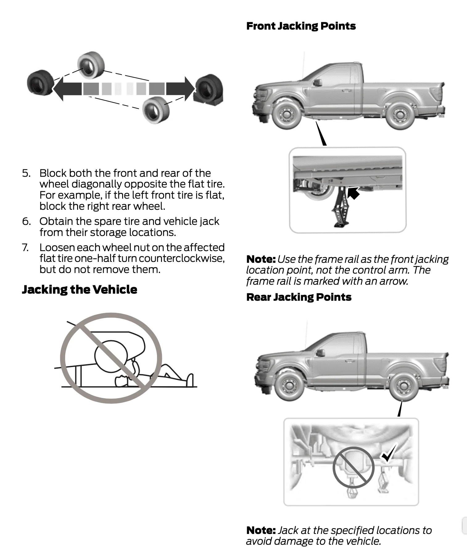 Jack points | F150gen14 -- 2021+ Ford F-150, Tremor, Raptor Forum (14th ...