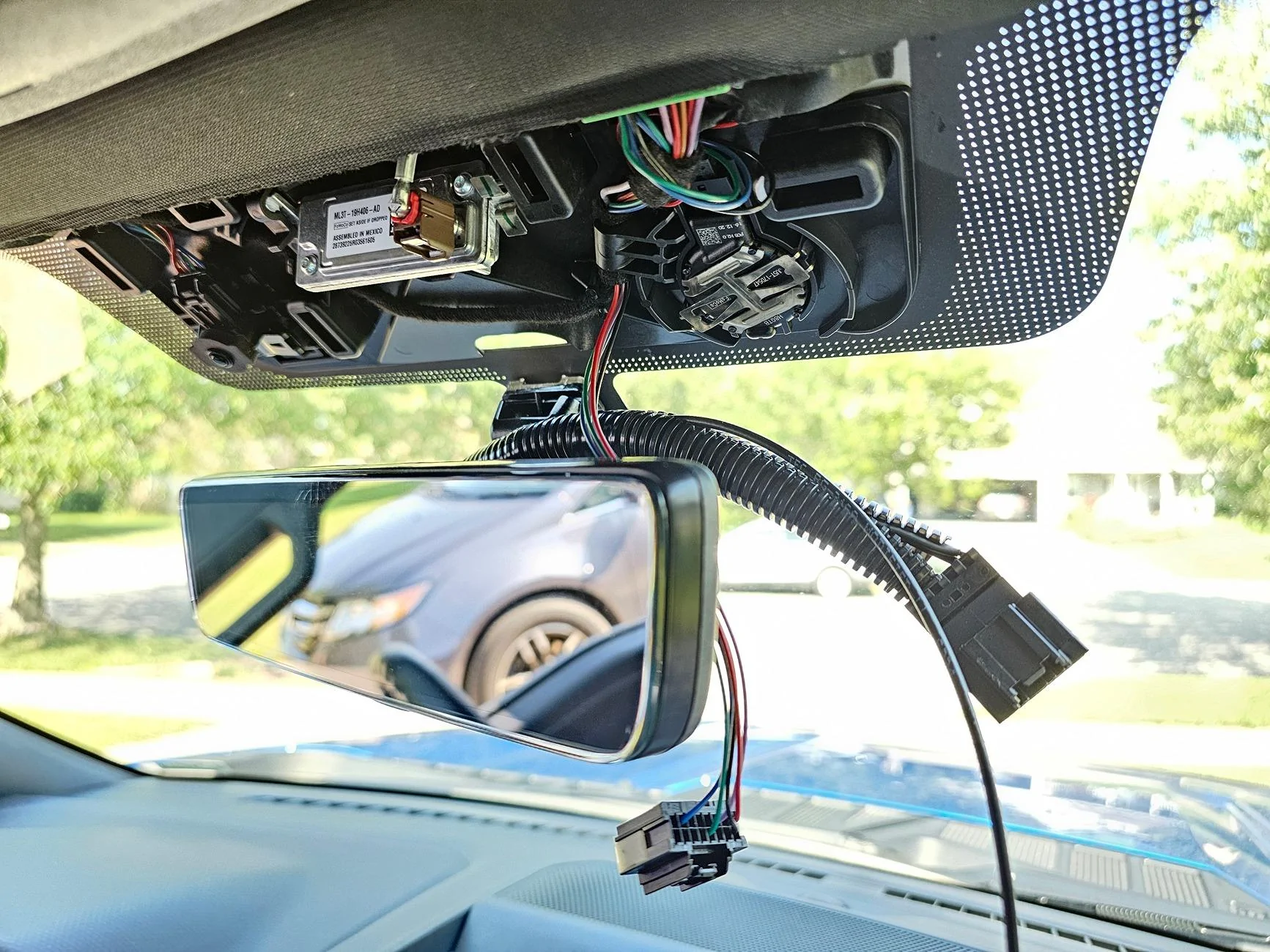 Installed a digital rear view mirror | F150gen14 -- 2021+ Ford F-150 ...