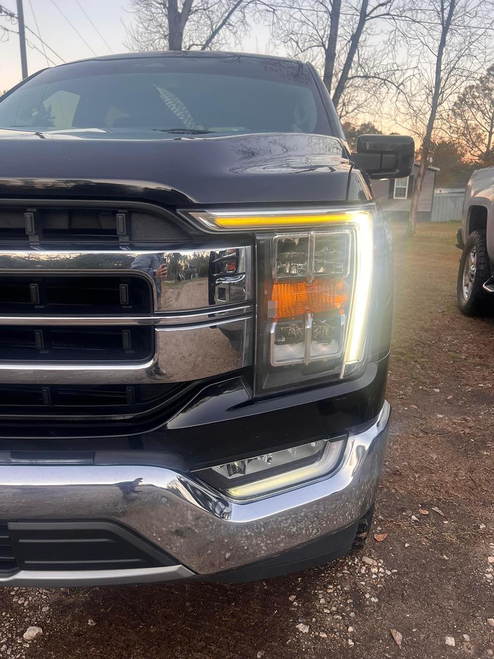 DRL LED Bar brightness boosted via FORScan - 2024+ F-150s from Lariat ...