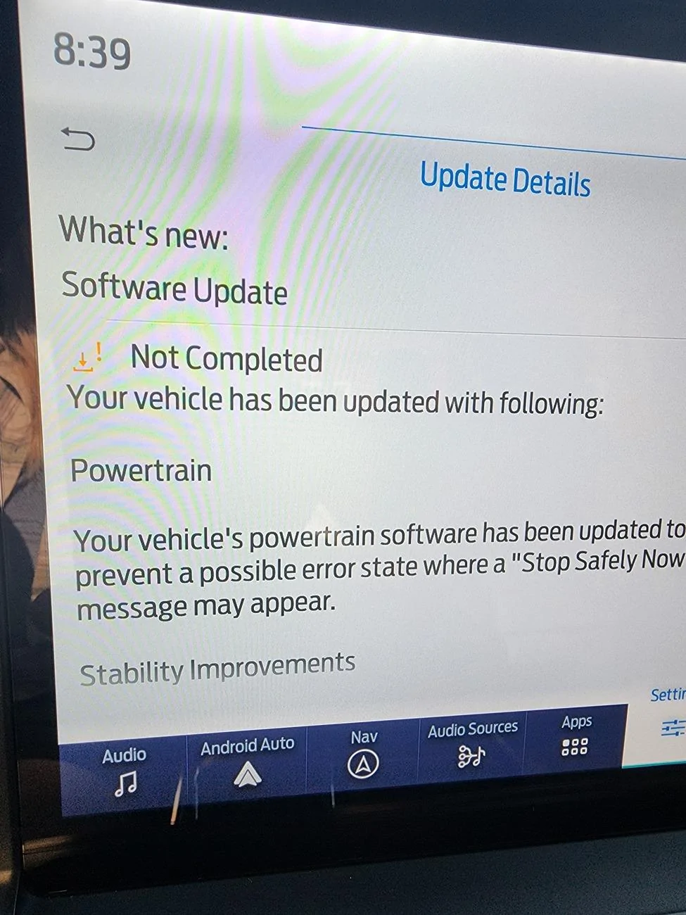 Update Not Completed | F150gen14 -- 2021+ Ford F-150, Tremor, Raptor ...