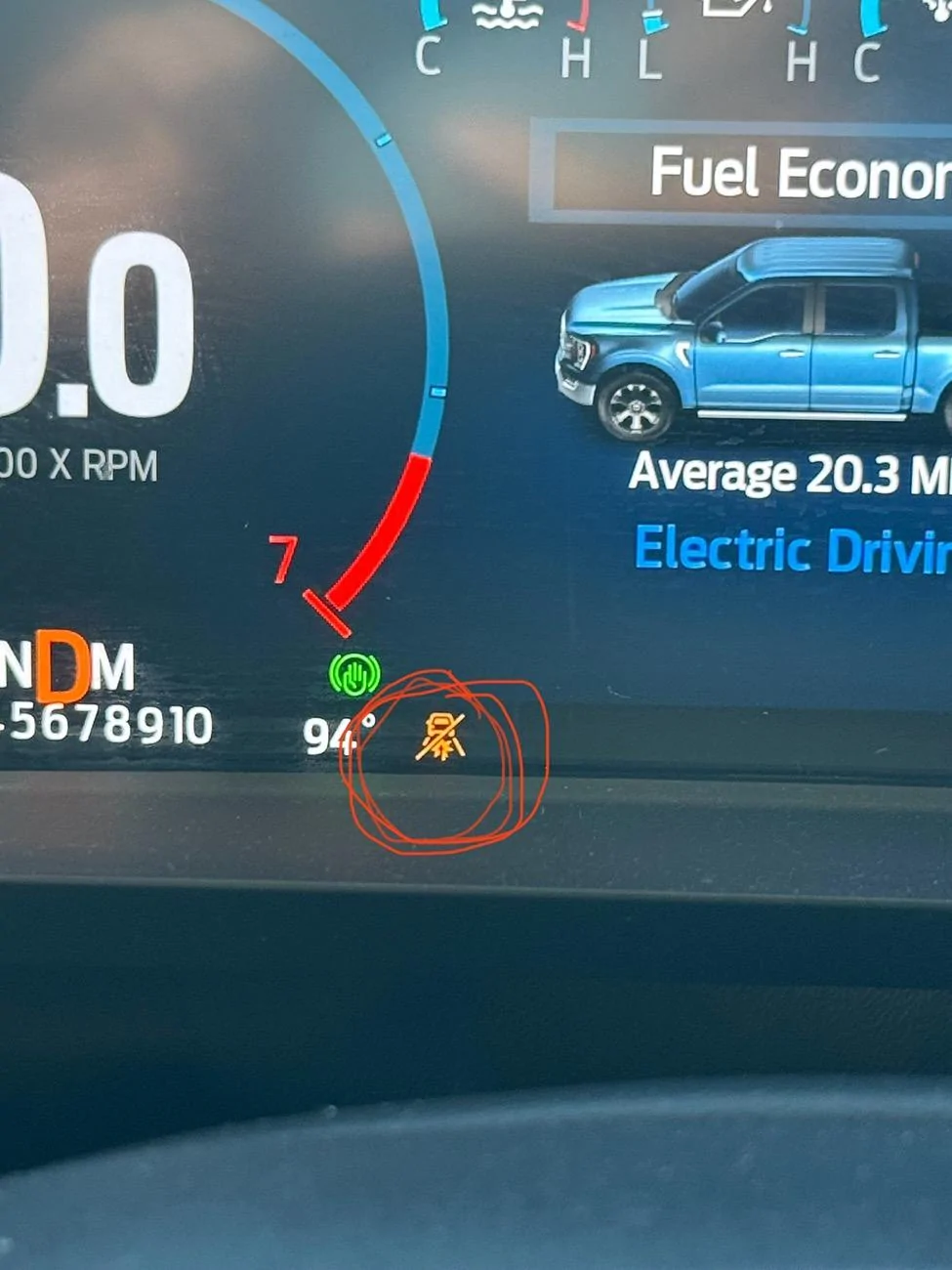 What is this warning light on the dashboard? | F150gen14 -- 2021+ Ford ...
