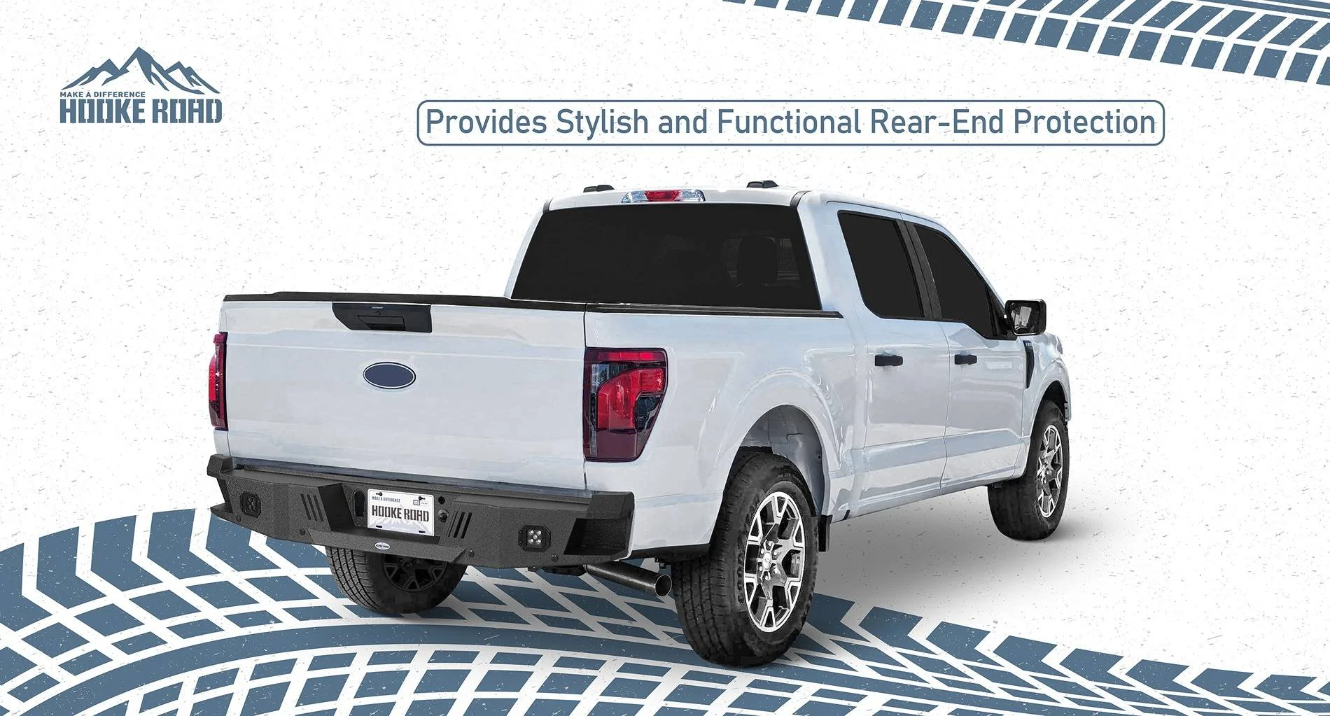 Hooke Road Guardian Series Rear Bumper for F-150 | F150gen14 -- 2021 ...