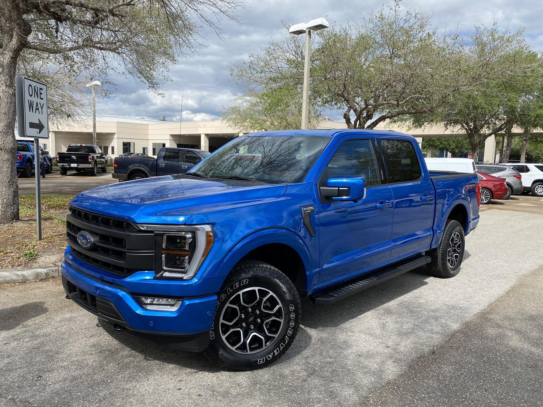 VELOCITY BLUE F-150 (2021+) Club | Page 3 | F150gen14 -- 2021+ Ford F ...