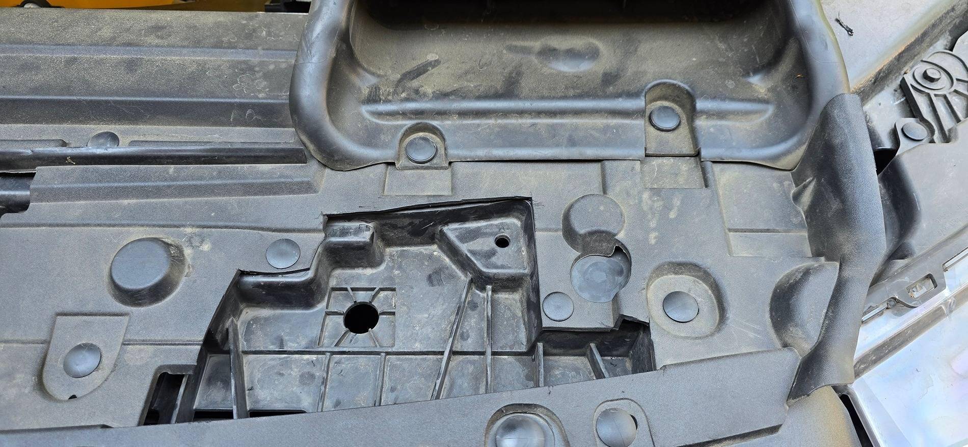 Cobb Tuning Radiator cover installed on 3.5 EcoBoost | F150gen14 ...