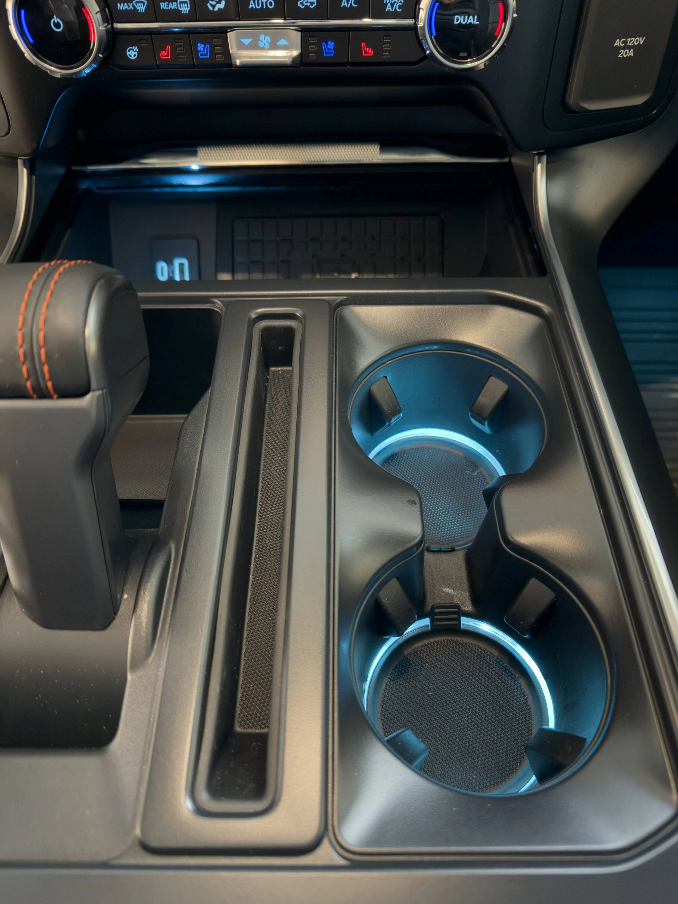 Added back OEM Ambients (cup holders, media bin, glovebox) - 2024 Ford ...