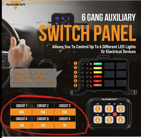 WHEN USING A SWITCH PANNEL ARE BOSH RELAY STILL NEEDED | F150gen14 ...