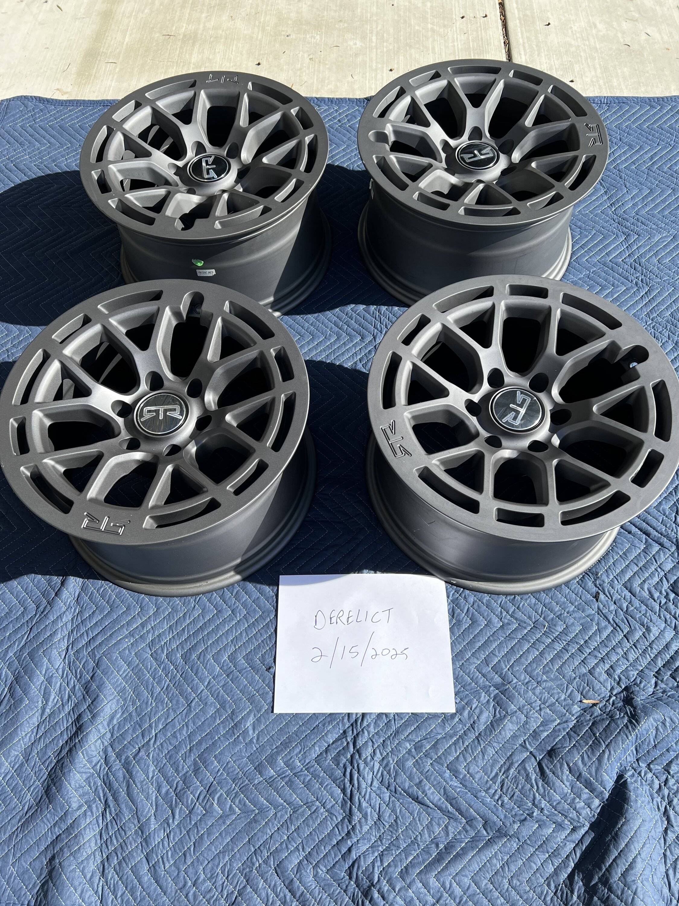 California - RTR Tech 6 17x9 Wheels Satin Charcoal - New with scratches ...