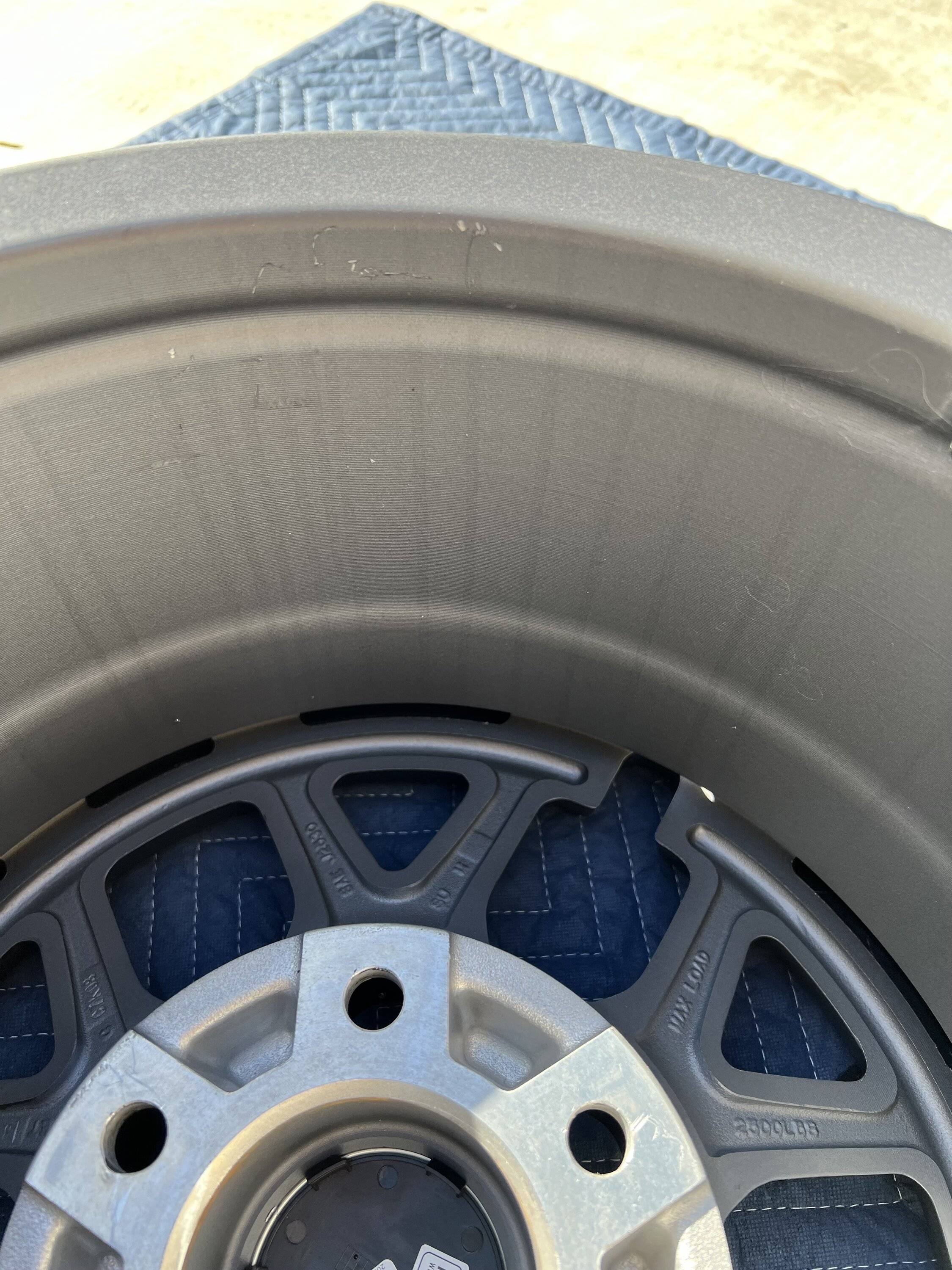 California - RTR Tech 6 17x9 Wheels Satin Charcoal - New with scratches ...