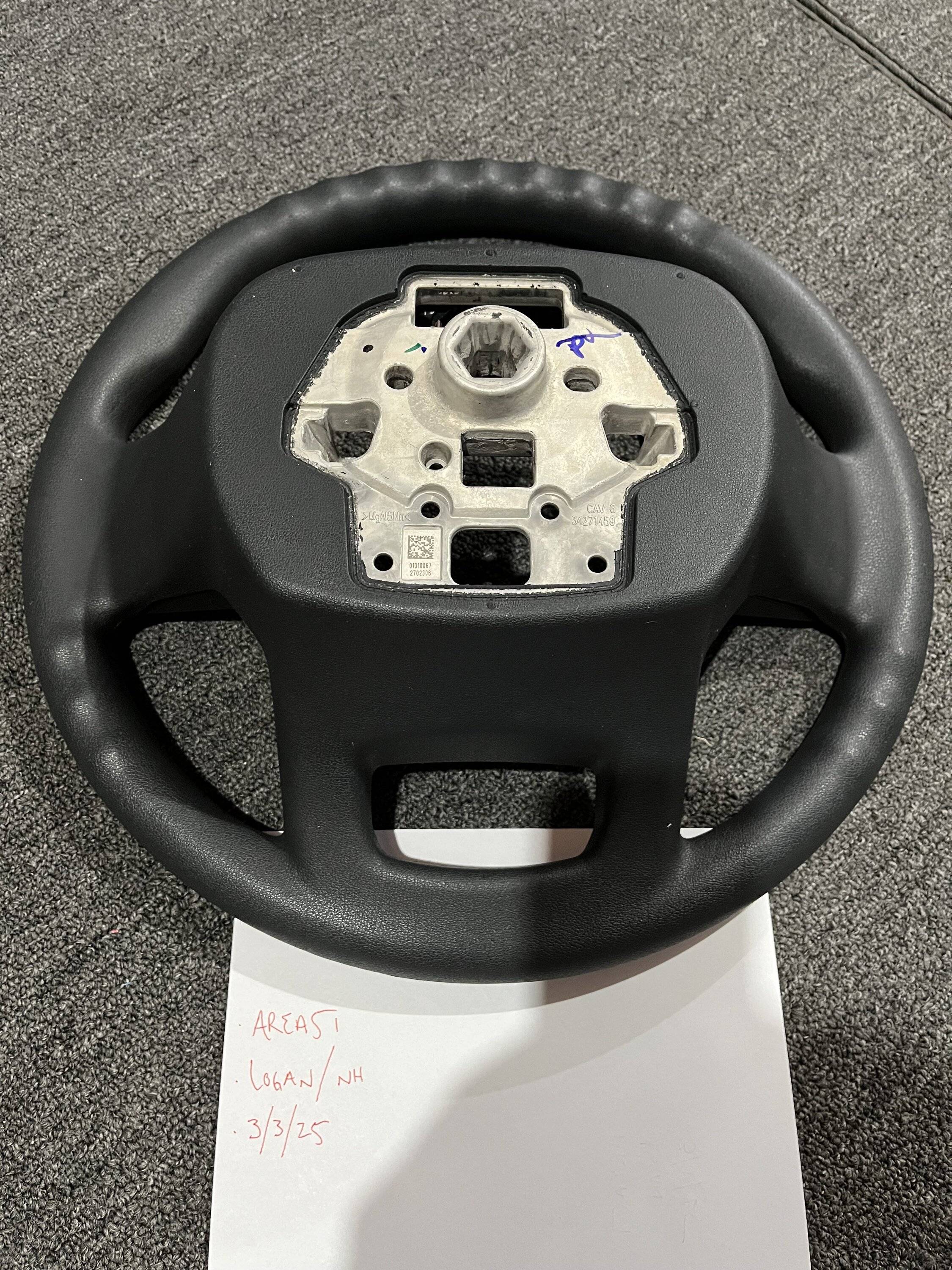 New Hampshire - 21-24 rubber steering wheel from an XL/STX- like new ...