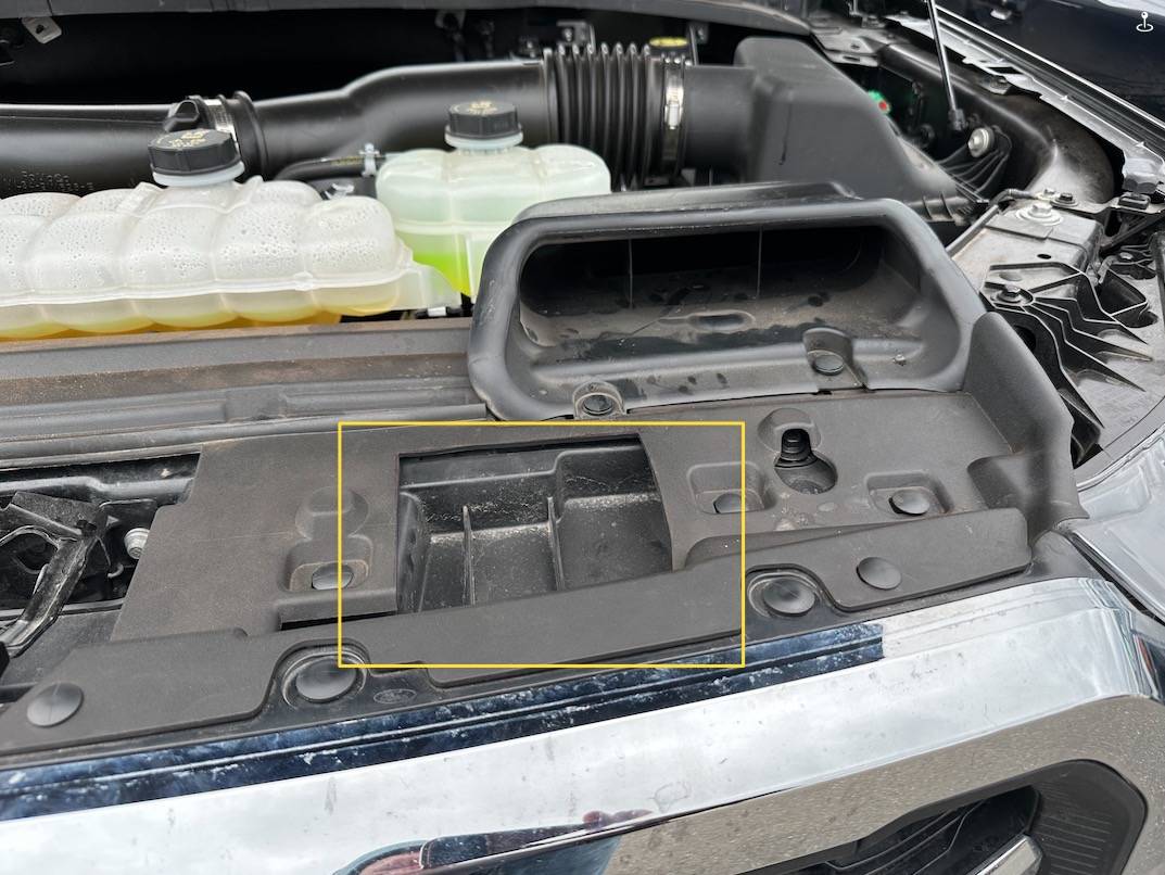CSP 24B67 - Upper Radiator air deflector repair. | F150gen14 -- 2021 ...
