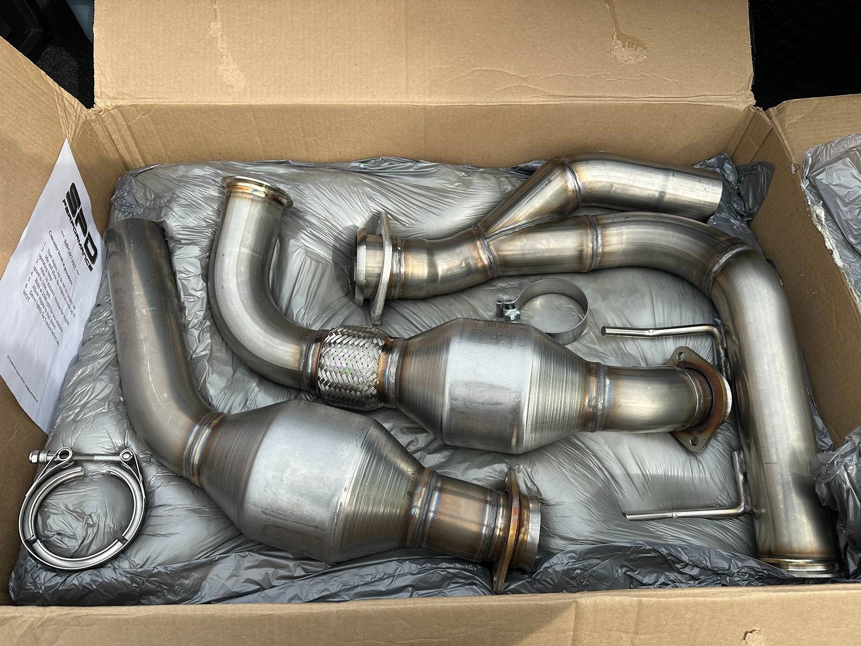 Installed SPD Alpha Catted Y-Pipe on My 2024 F-150 | F150gen14 -- 2021 ...