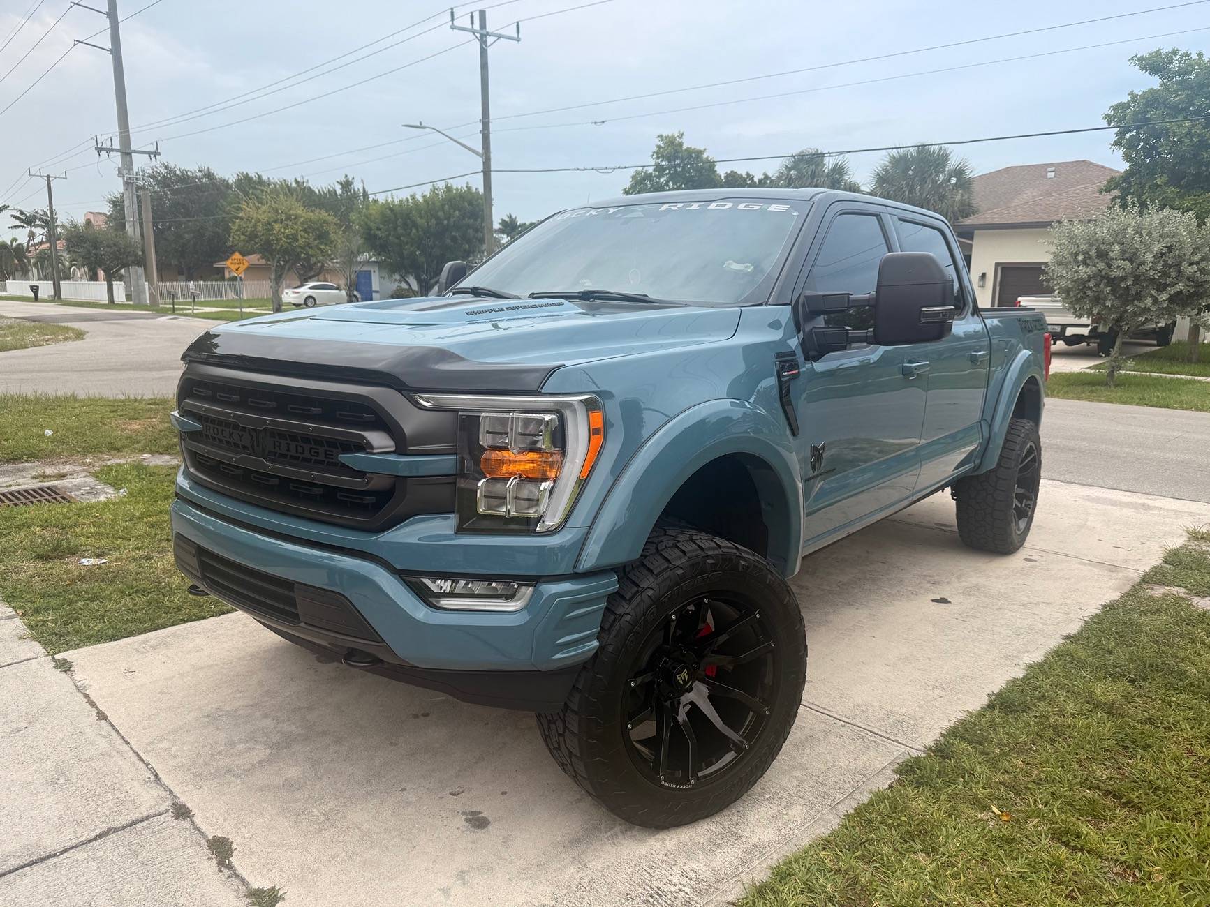 F150 bug deflector | F150gen14 -- 2021+ Ford F-150, Tremor, Raptor ...