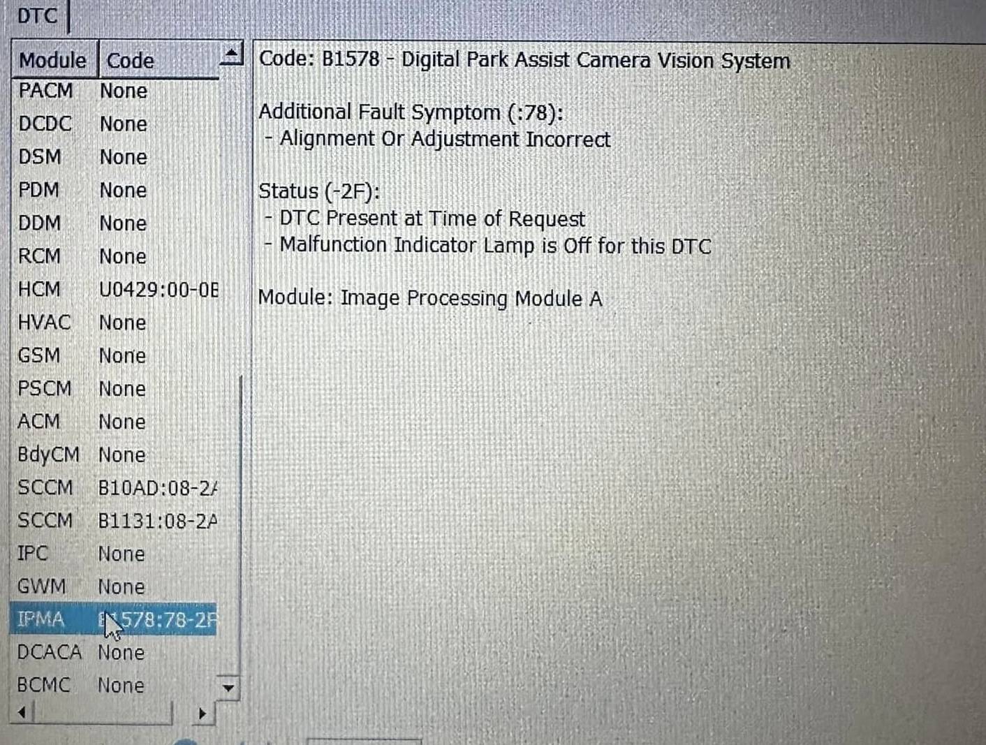 B1578:78-2F Digital Park Assist Camera Vision System | F150gen14 ...