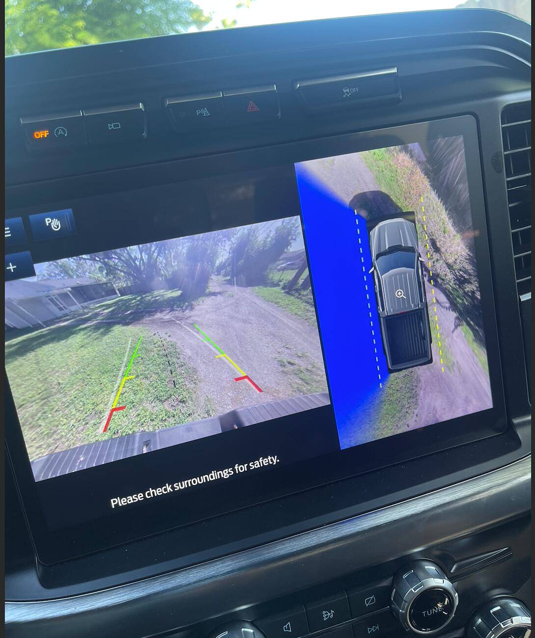 Backup Camera - Blue Screen | F150gen14 -- 2021+ Ford F-150, Tremor ...