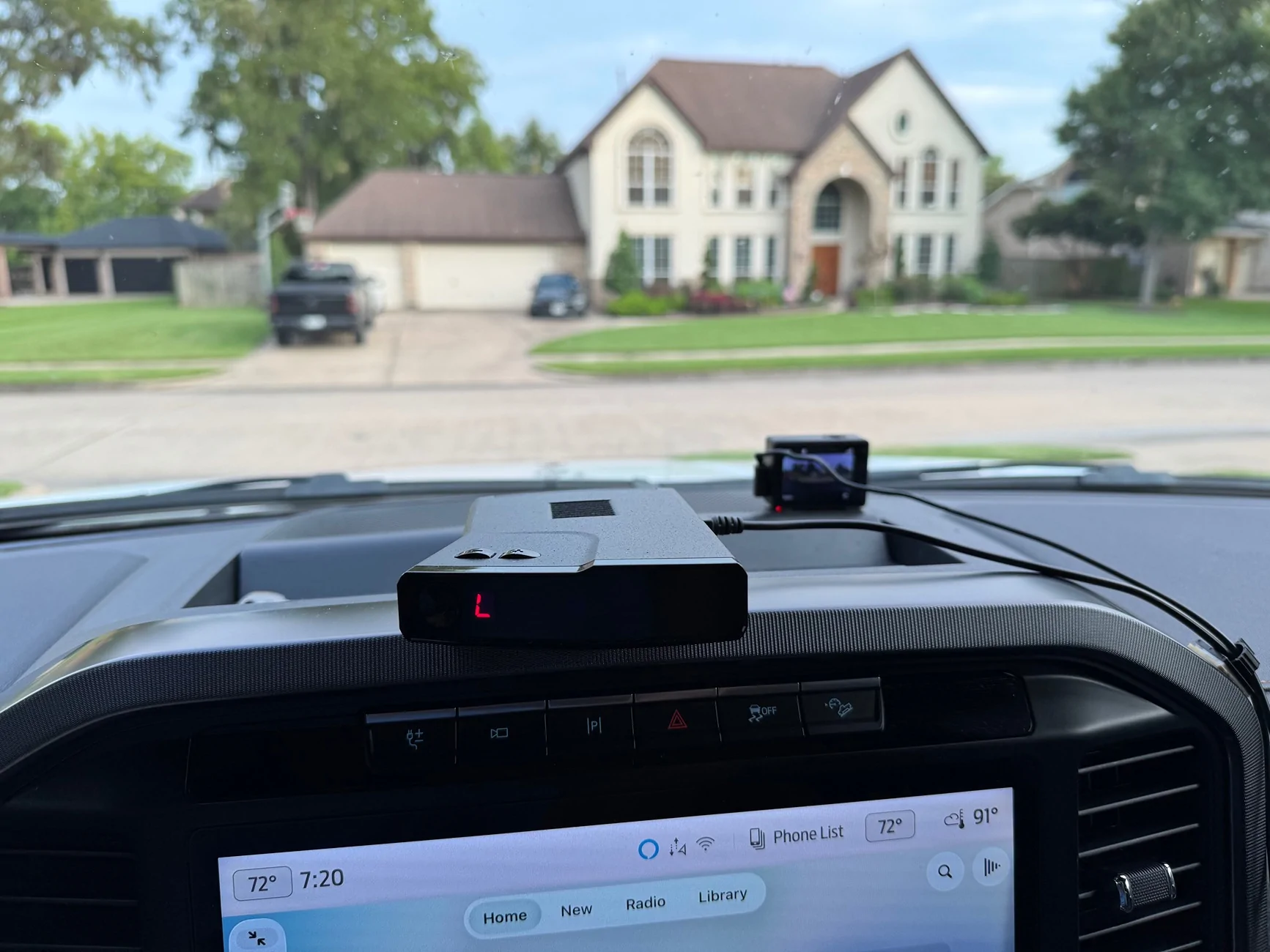 My (simple) Dashcam and V1 mounts | F150gen14 -- 2021+ Ford F-150 ...