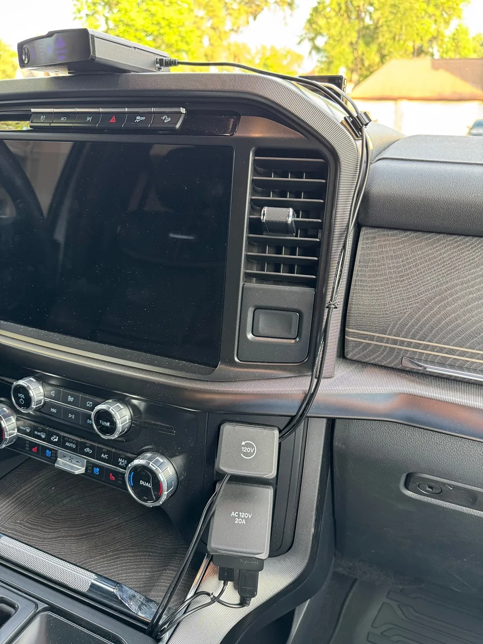 My (simple) Dashcam and V1 mounts | F150gen14 -- 2021+ Ford F-150 ...