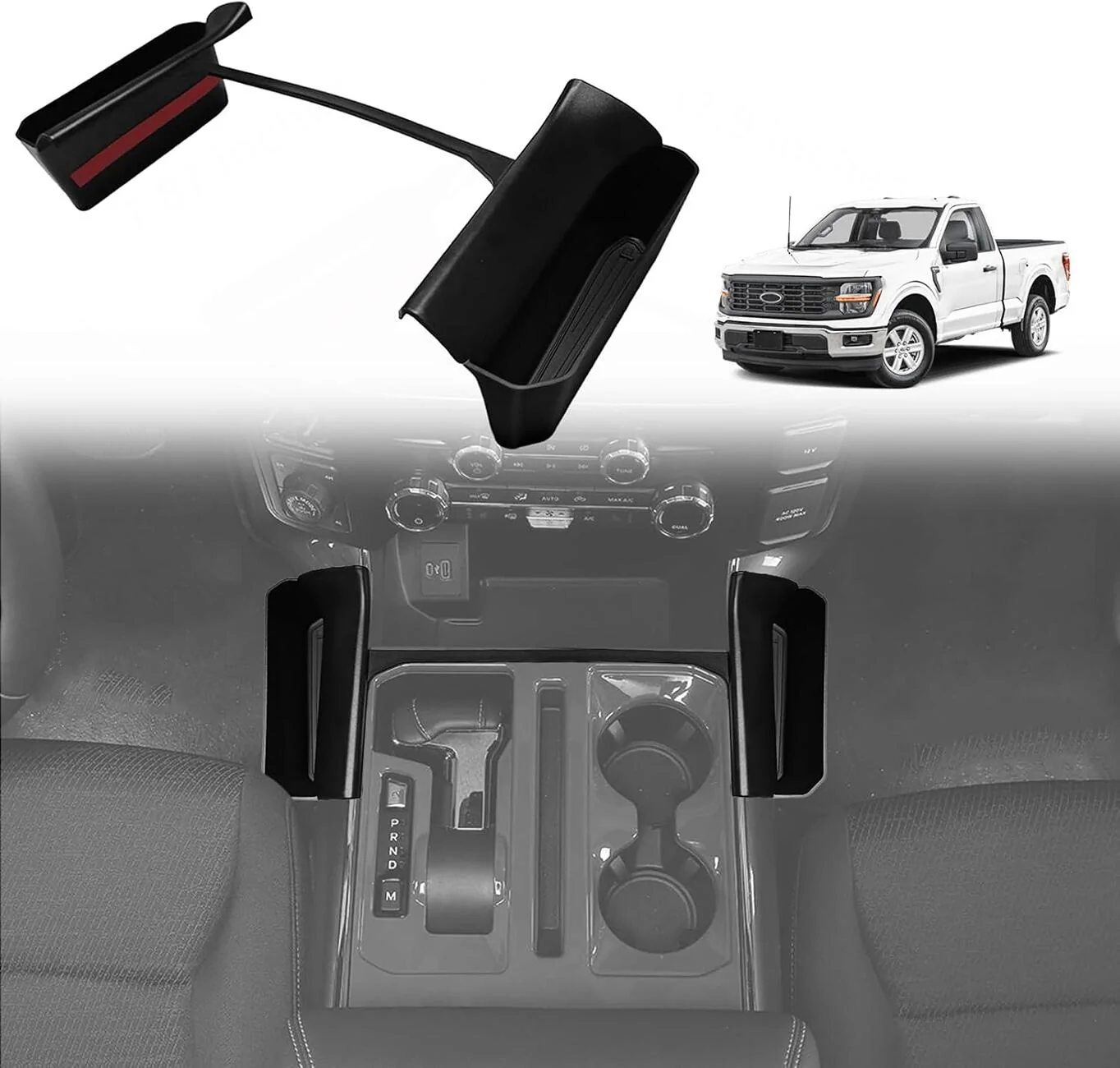 🌟New Arrival | Muslogy 21+ F150 Center Console Side Storage Box🌟 ...