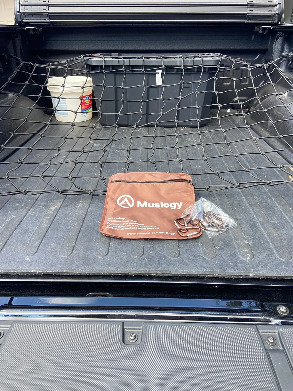 Muslogy's Latex Cargo Net Review-Installation | F150gen14 -- 2021+ Ford ...