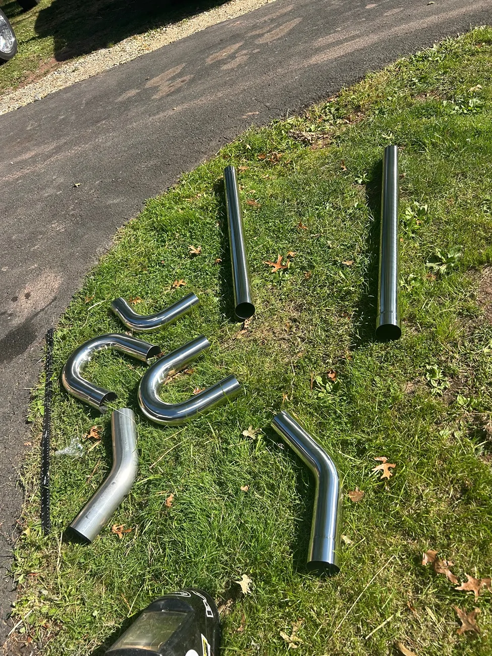 Double X pipes and BOOM tubes on 2023 F-150 5.0 | F150gen14 -- 2021 ...