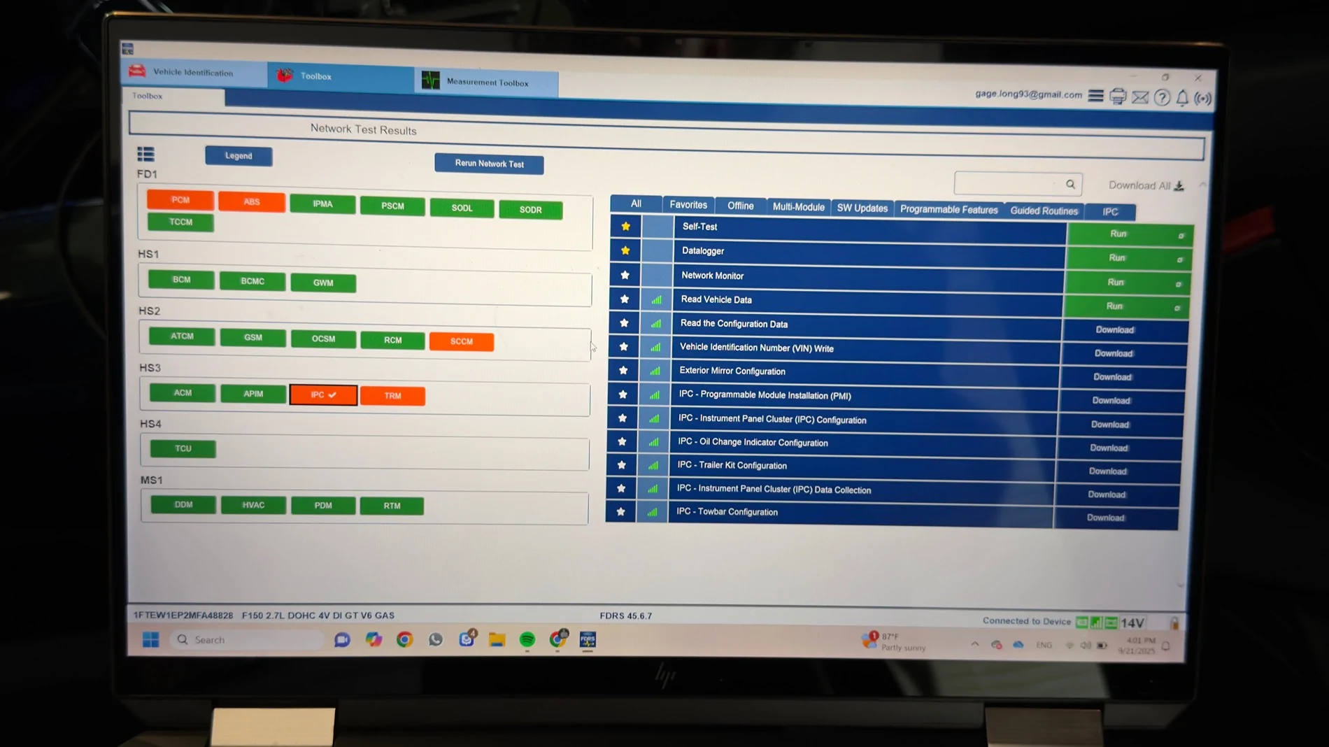 ECU module programming guide using FDRS | Page 1083 | F150gen14 -- 2021 ...