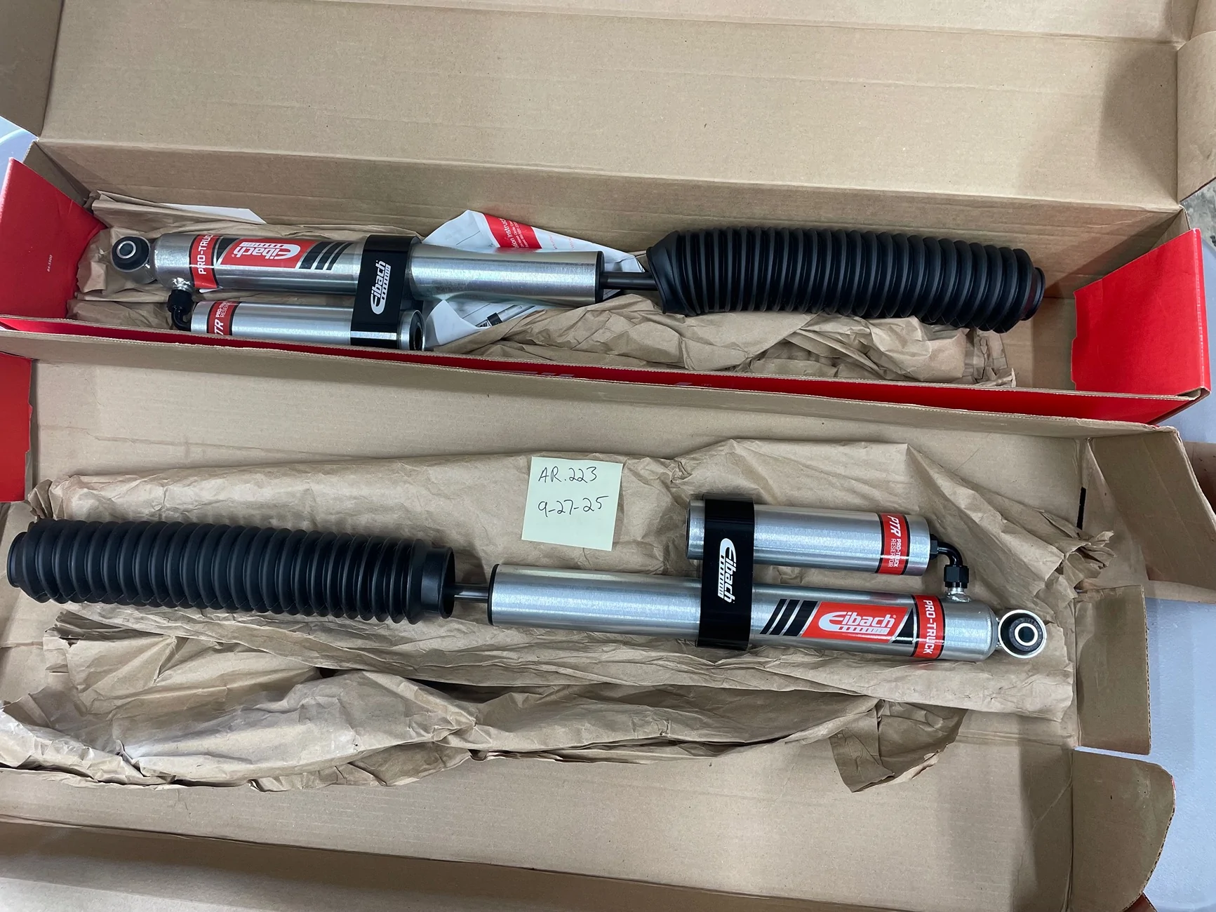Kentucky - New Eiback rear shocks and lift block | F150gen14 -- 2021 ...