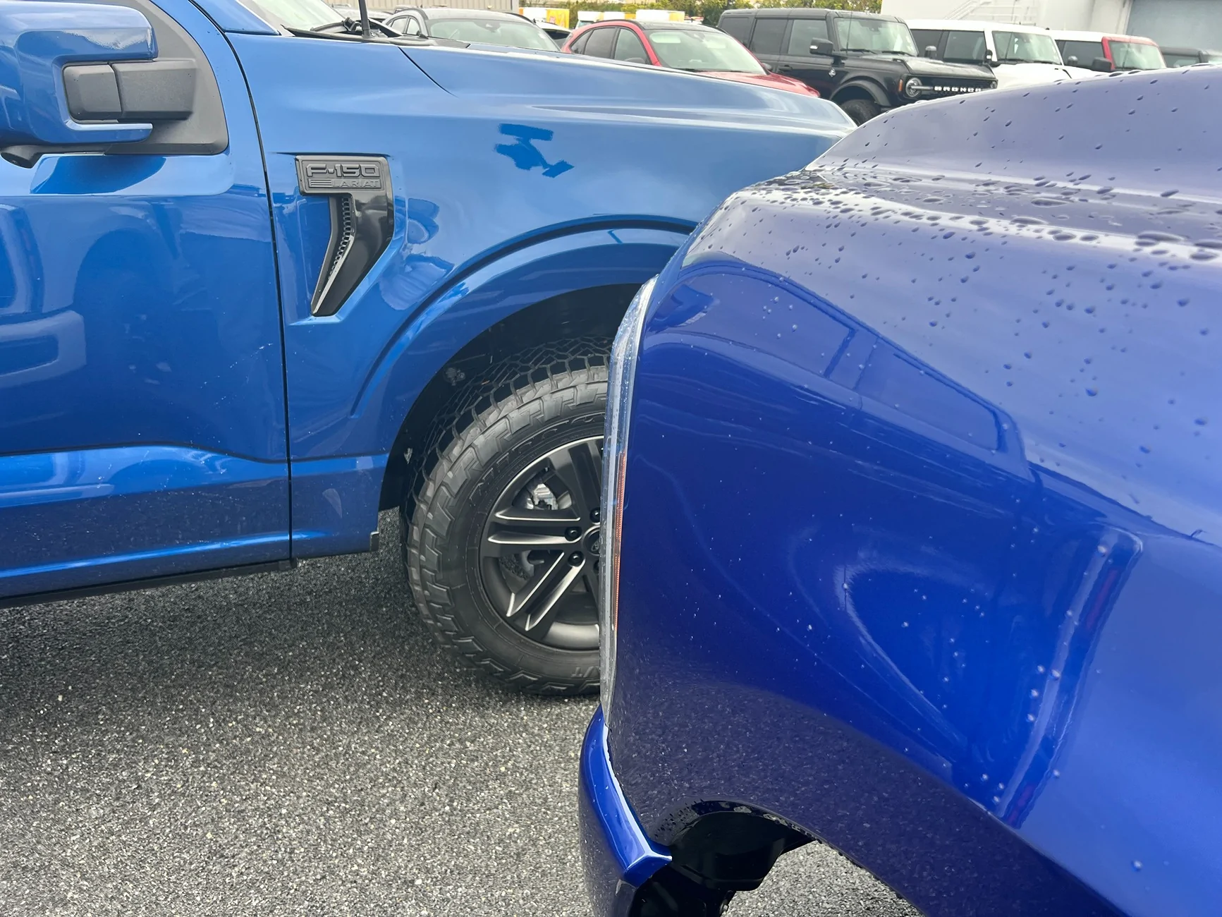 Atlas Blue vs Argon Blue - comparison look | F150gen14 -- 2021+ Ford F-150, Tremor, Raptor Forum ...