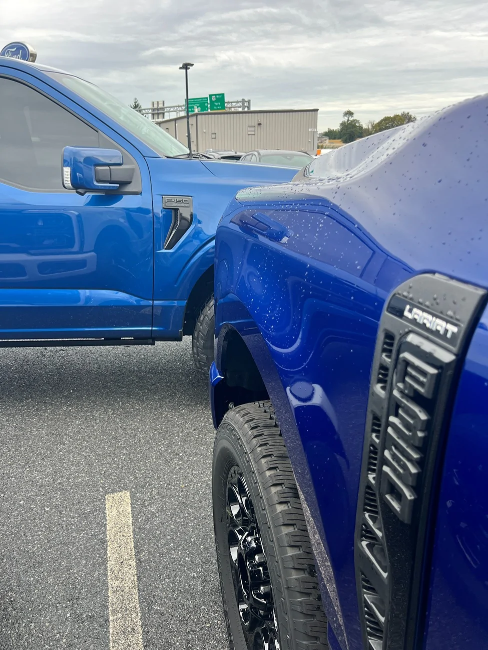 Atlas Blue vs Argon Blue - comparison look | F150gen14 -- 2021+ Ford F-150, Tremor, Raptor Forum ...