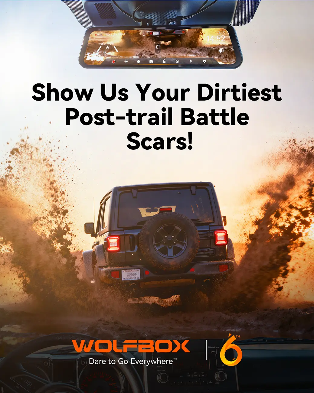 Show us your dirtiest post-trail battle scars! | Wolfbox 6th ...