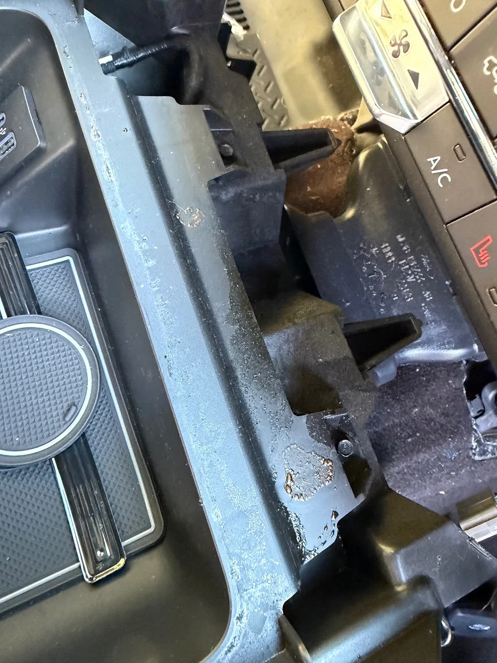 Media Bin/Storage Tray OEM Sliding Cover Install XLT Center Console ...