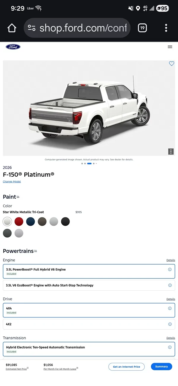 Tailgate Applique is back for 2026 Platinum! | F150gen14 -- 2021+ Ford ...