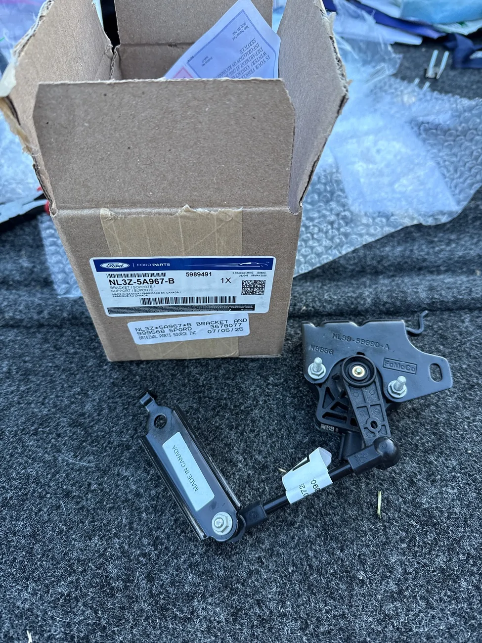 Did I get the wrong leveling sensor? | F150gen14 -- 2021+ Ford F-150 ...