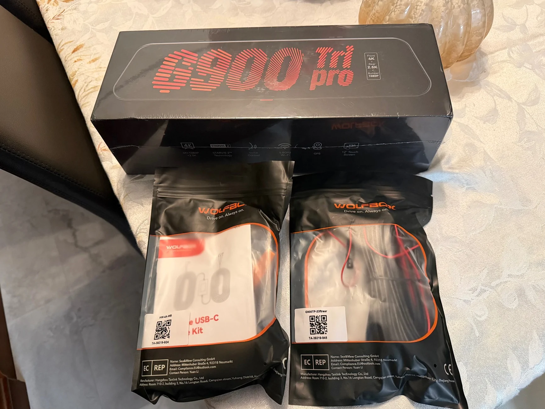 Wolfbox G900 Tri Pro rear view mirror dashcam - install & review ...
