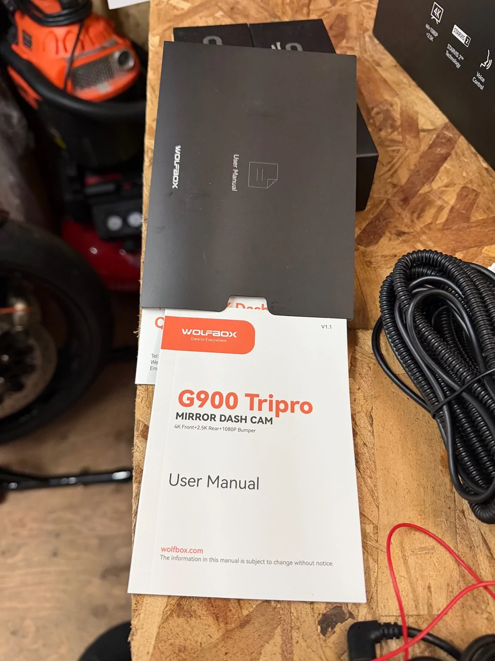 Wolfbox G900 Tri Pro rear view mirror dashcam - install & review ...
