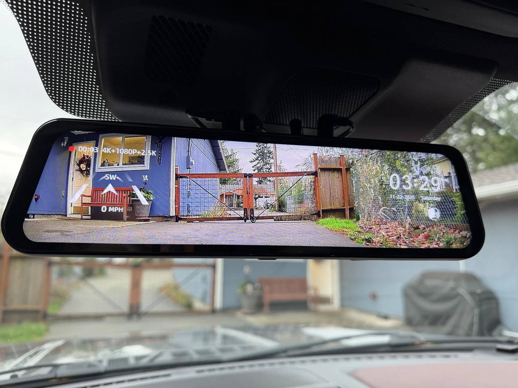 Wolfbox G900 Tri Pro rear view mirror dashcam - install & review ...
