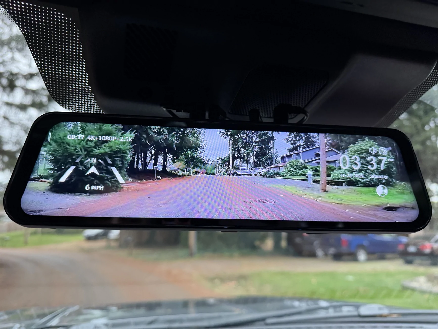 Wolfbox G900 Tri Pro rear view mirror dashcam - install & review ...
