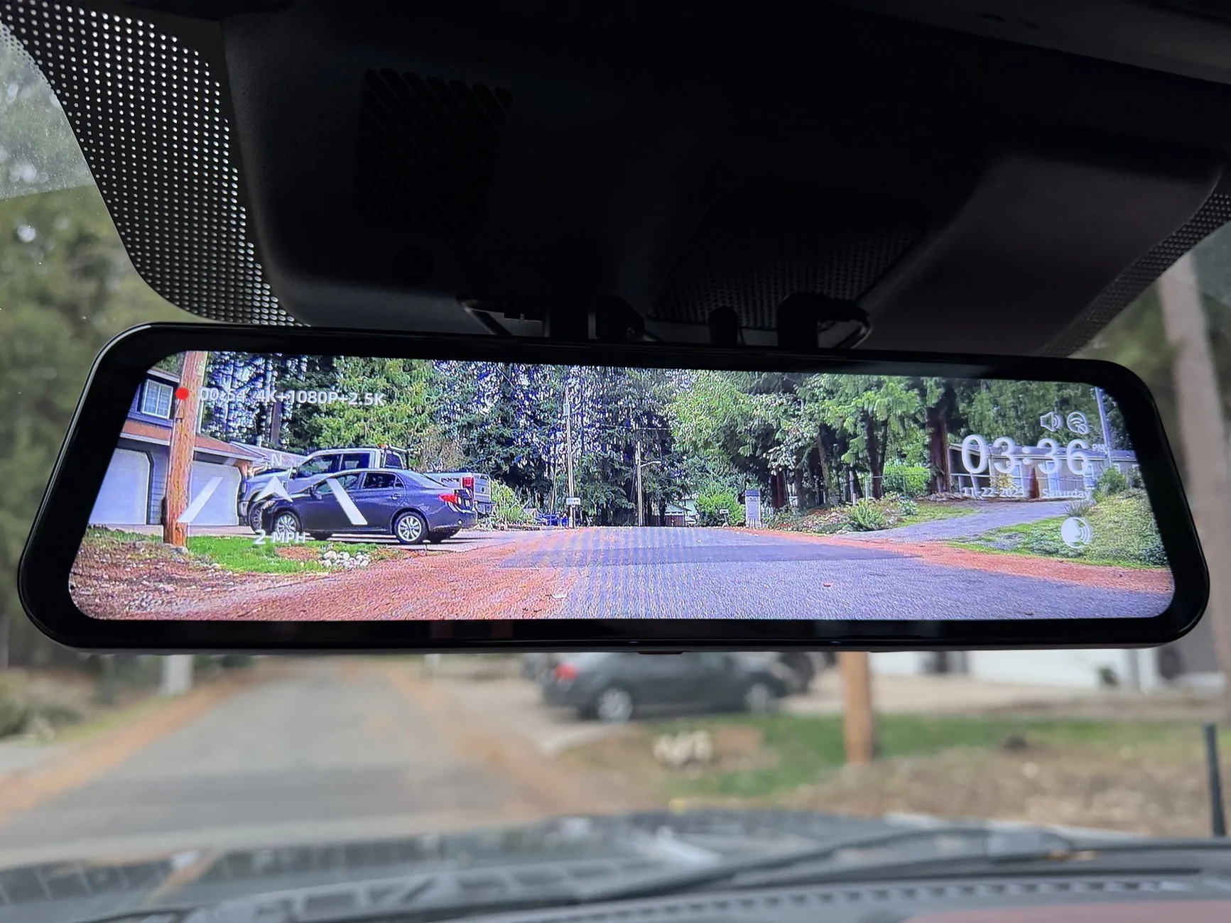 Wolfbox G900 Tri Pro rear view mirror dashcam - install & review ...